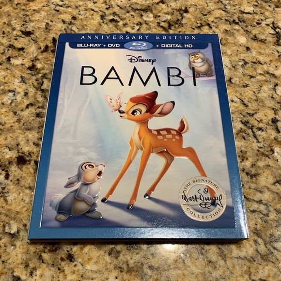 Disney | Media | Bambi Signature Collection Bluray And Dvd | Poshmark